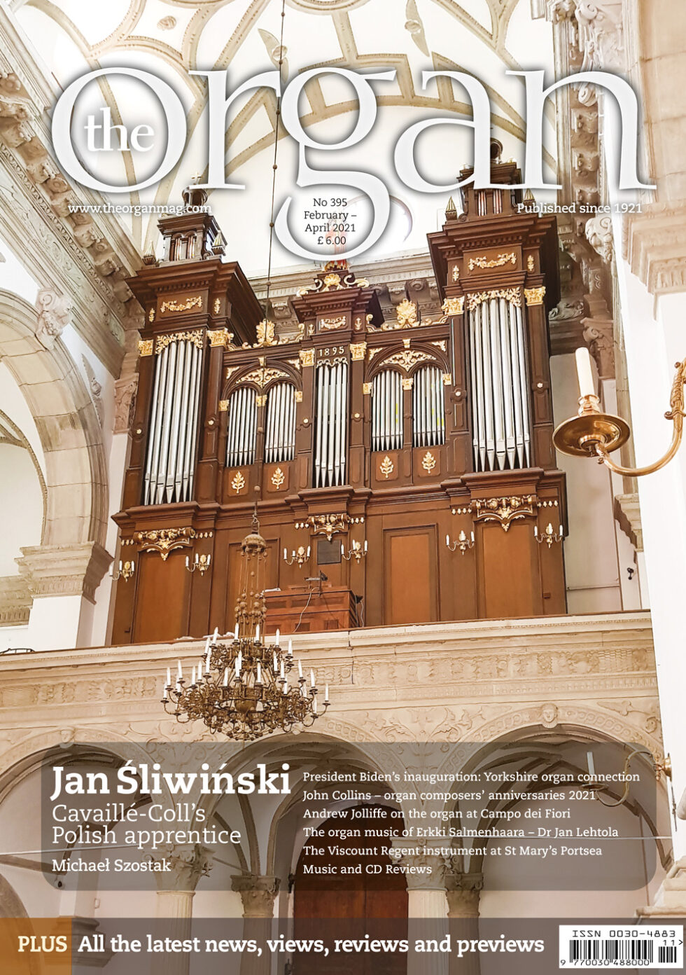 Current and Past Issues of The Organ. Published quarterly since 1877.