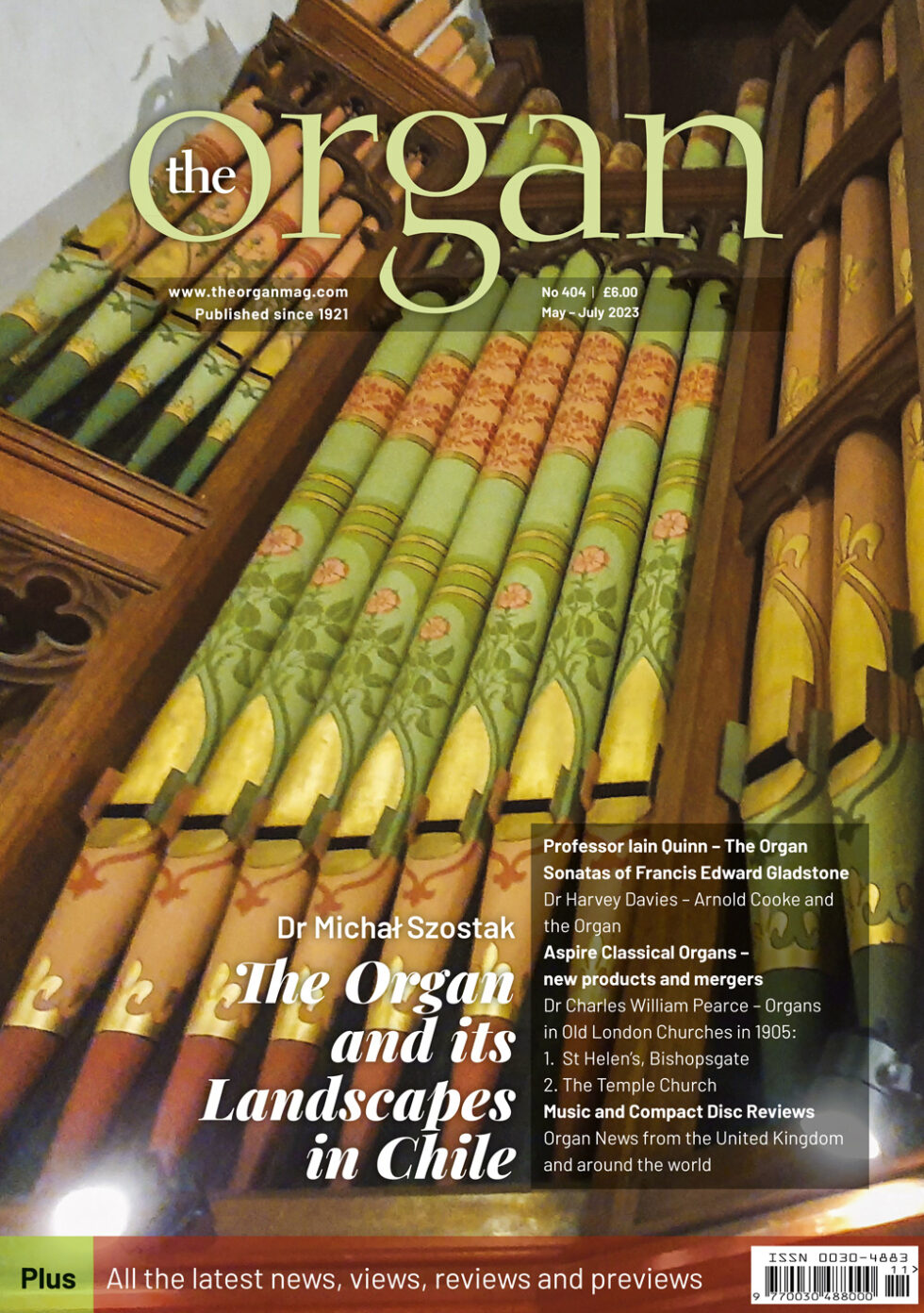 The Organ magazine. Essential reading on the Organ. Order a Free Copy.